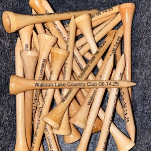 Personalized Golf Tees Laser Engraved Golf Tee Custom Golf Tees 3 Golf ...