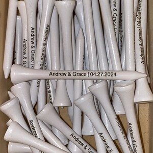 Personalized Golf Tees - Laser Engraved Golf Tee - Custom Golf Tees - 3 ...