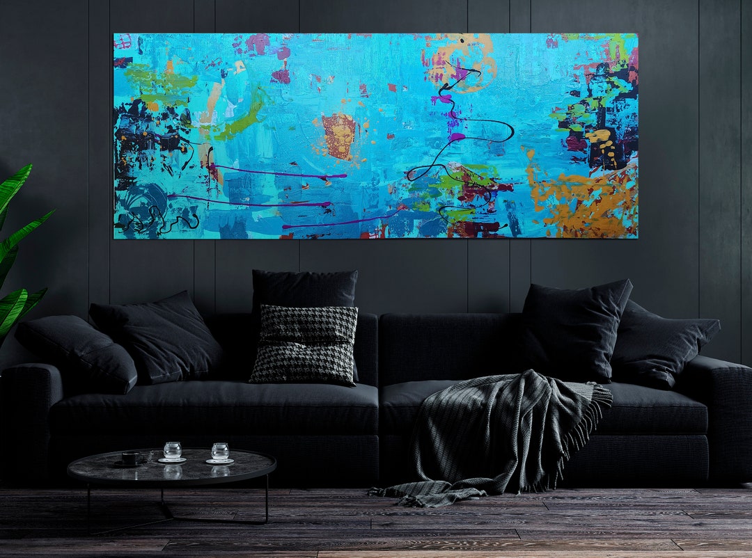 Solara Leta Taylor Spaces of Arcadia Original Abstract Large Wall Art ...