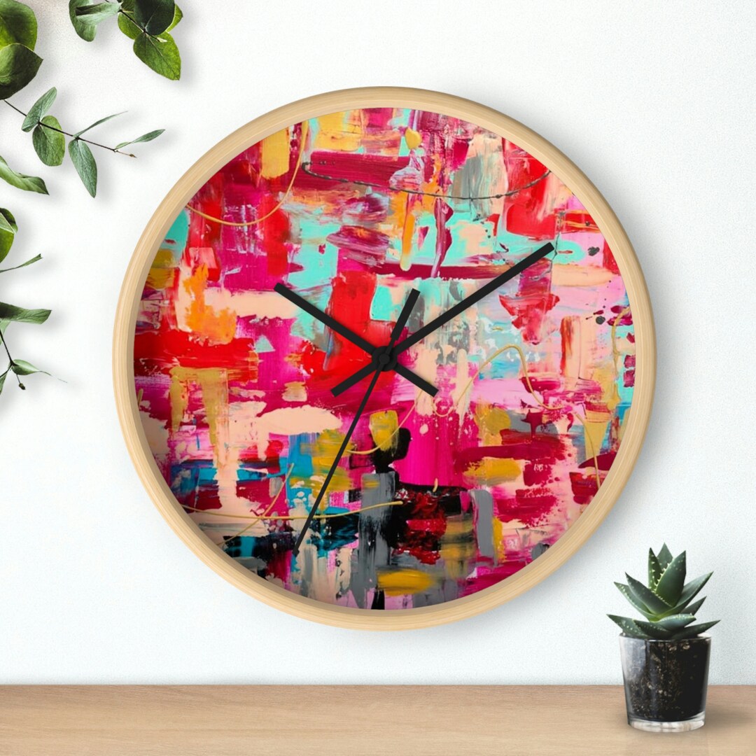 Antelope Canyon Wall Clock spaces of Arcadia Leta Taylor Abstract Art ...