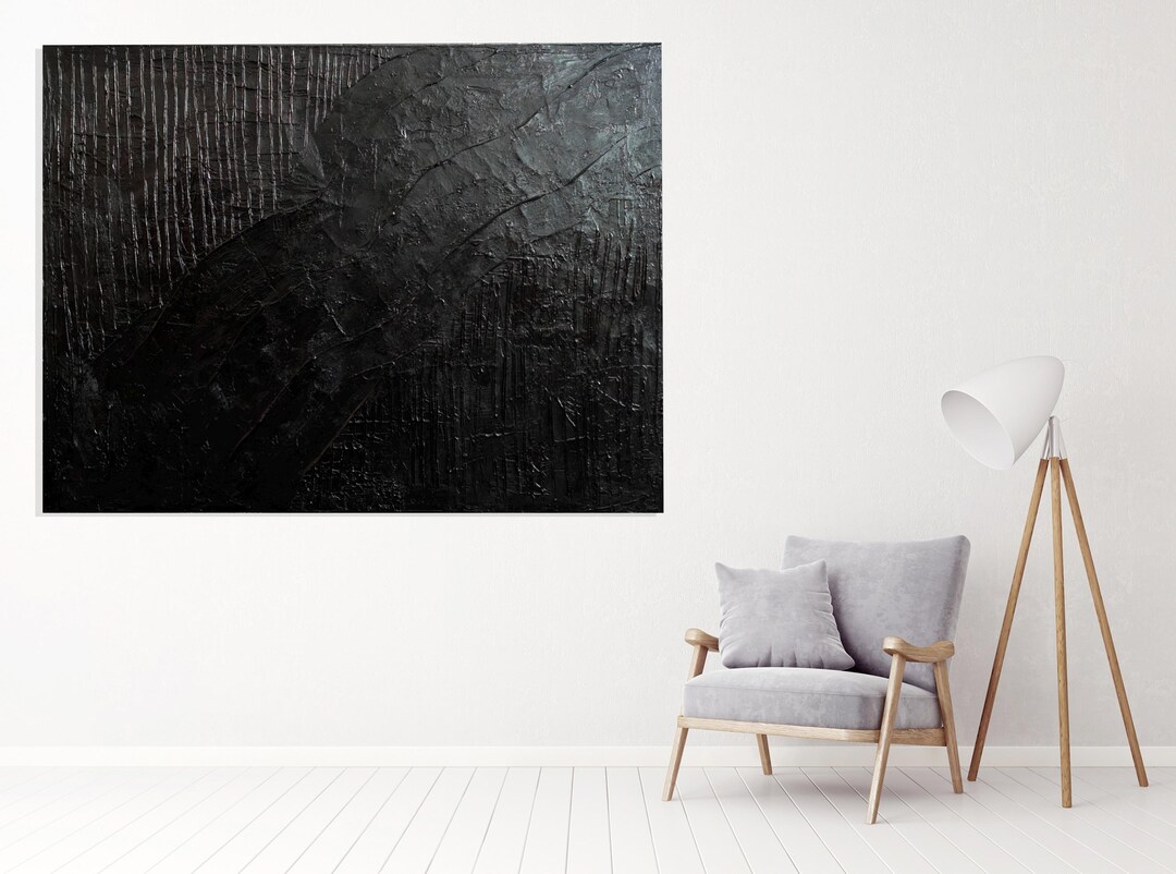 Resilient Depths | Leta Taylor | Spaces of Arcadia | Original Modern Abstract Painting | Large ...