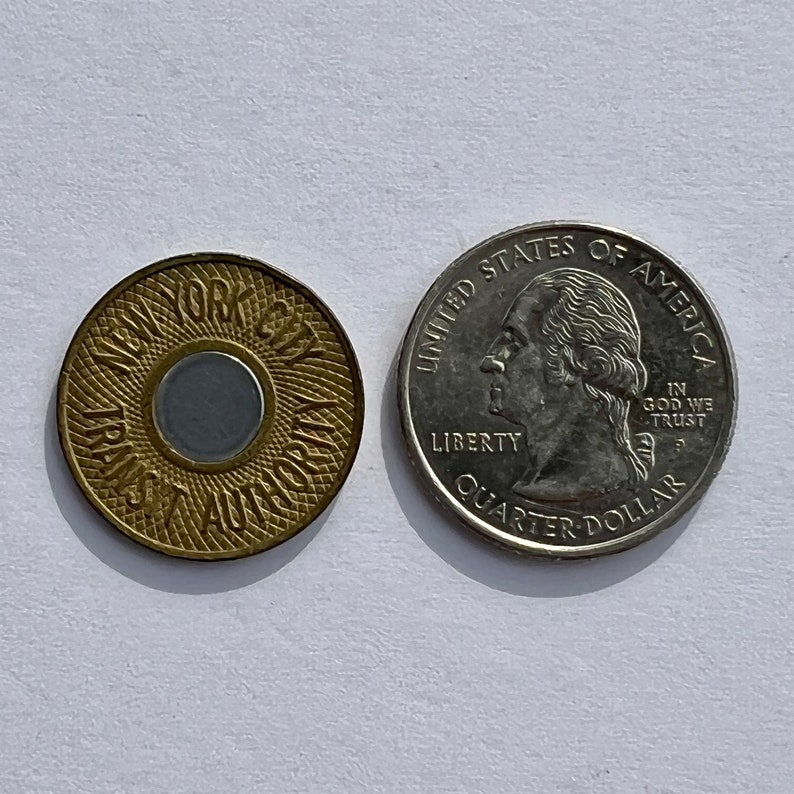Vintage New York City Transit Token NYC Subway Token Collectible New ...