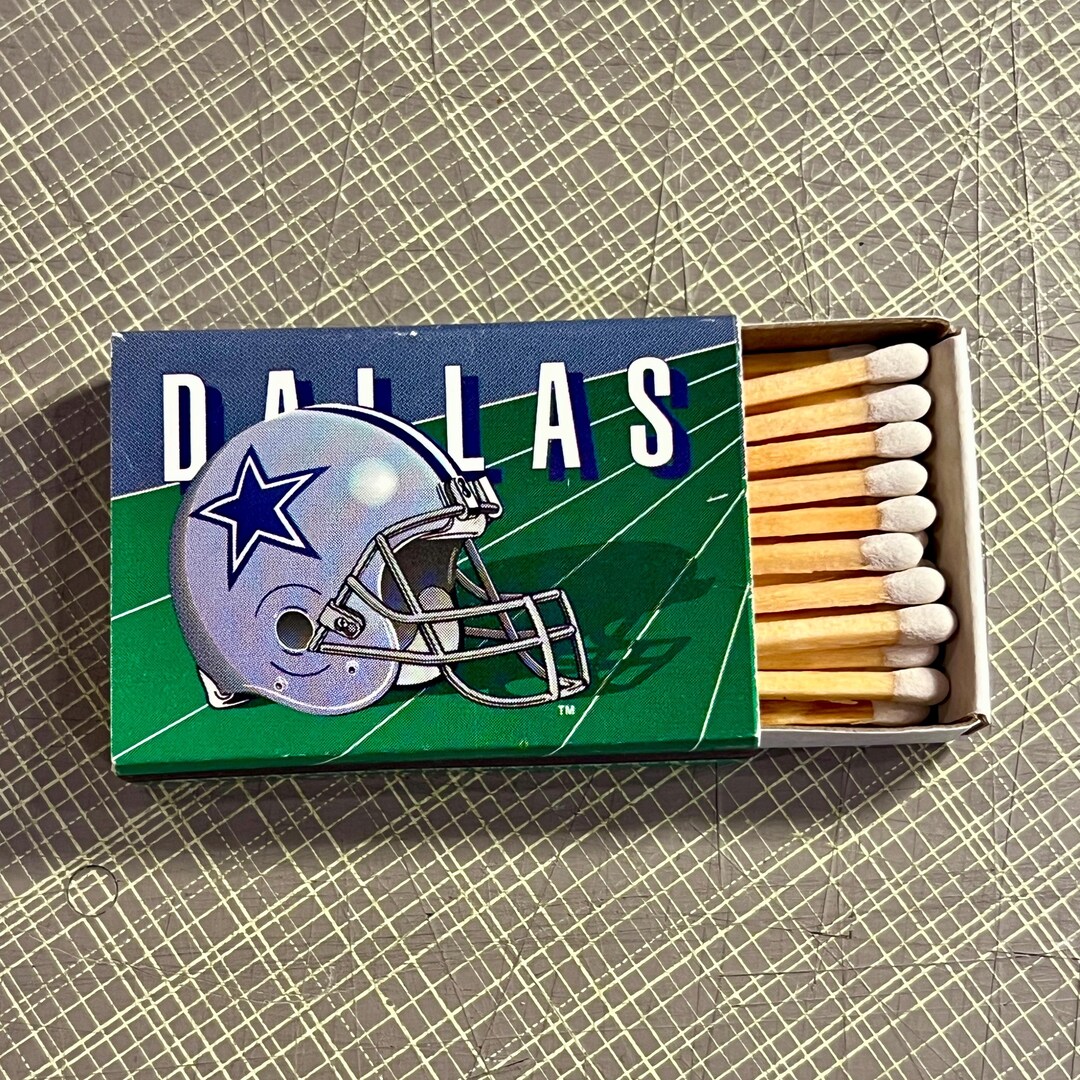 DALLAS COWBOYS - Vintage NFL Football Matchbox - Vintage Matches ...