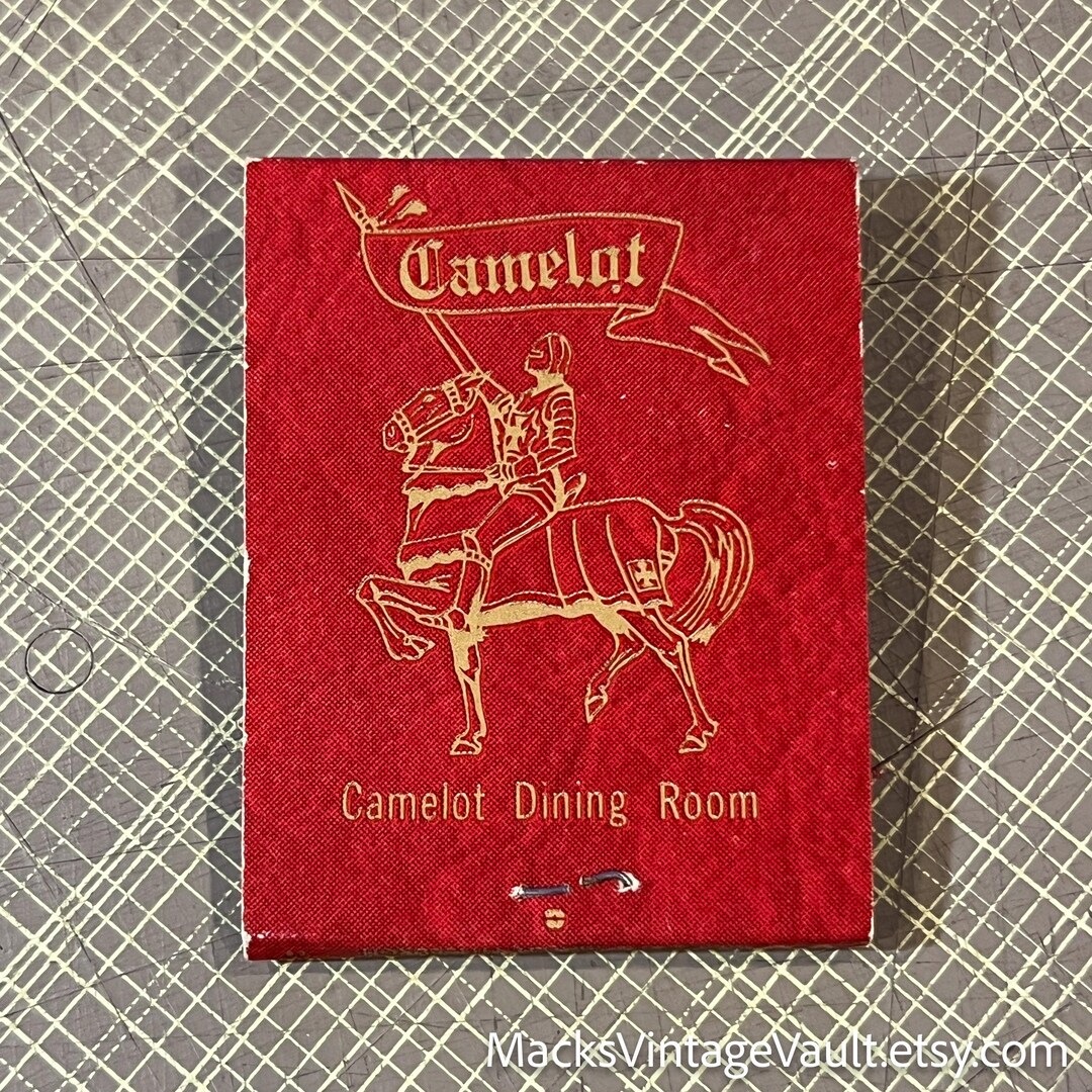 CAMELOT DINING ROOM, Holiday Inn of America - Vintage Hotel Matchbook ...