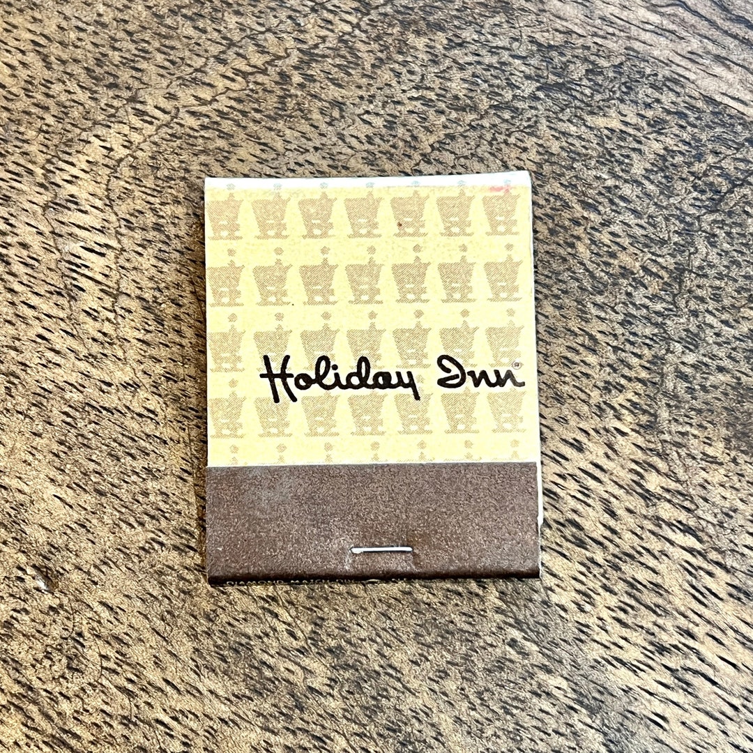 Vintage Motel Matchbook - Holiday Inn Motel Matches - Antique Hotel ...