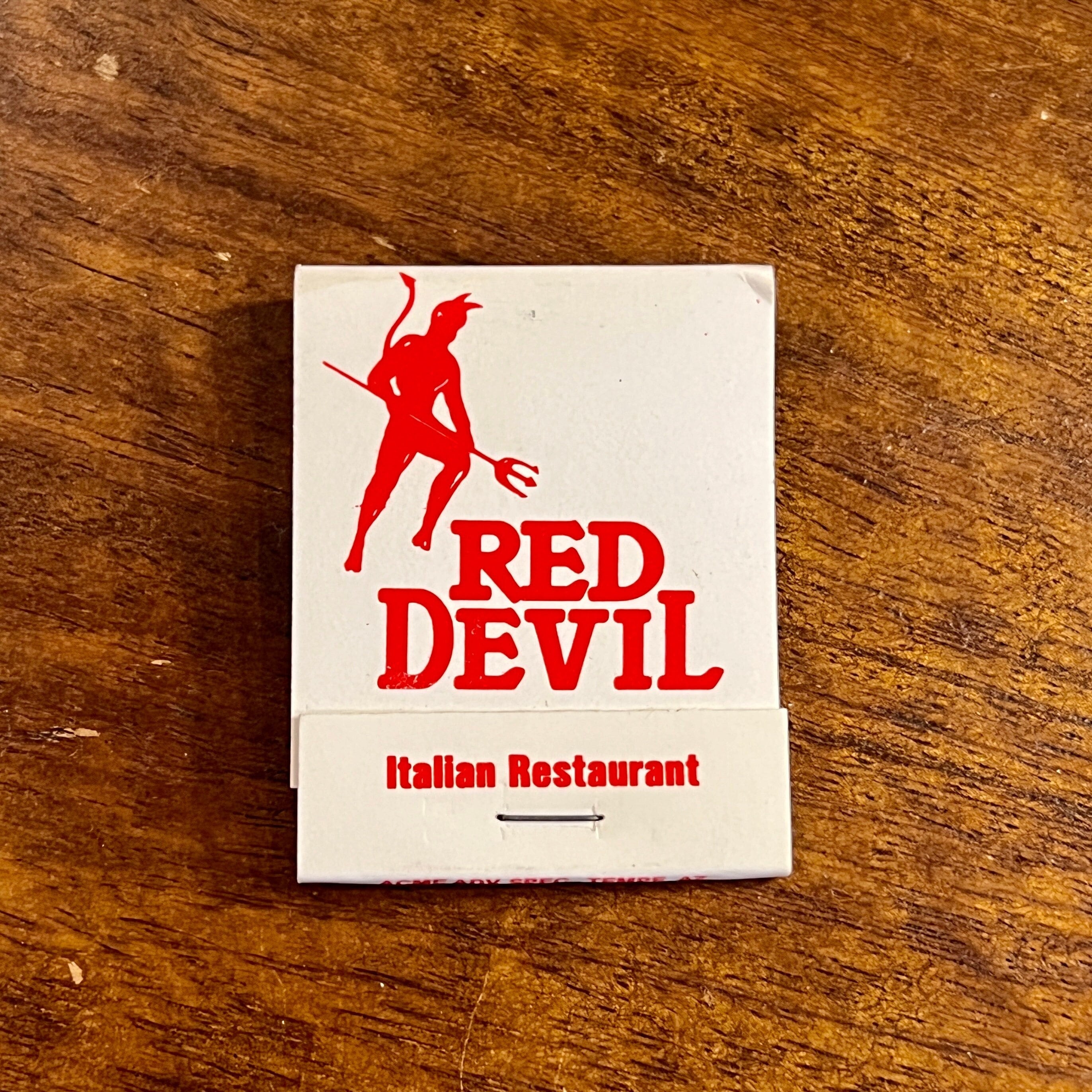 Vintage Phoenix Matchbook - Vintage Restaurant Matches - Red Devil ...