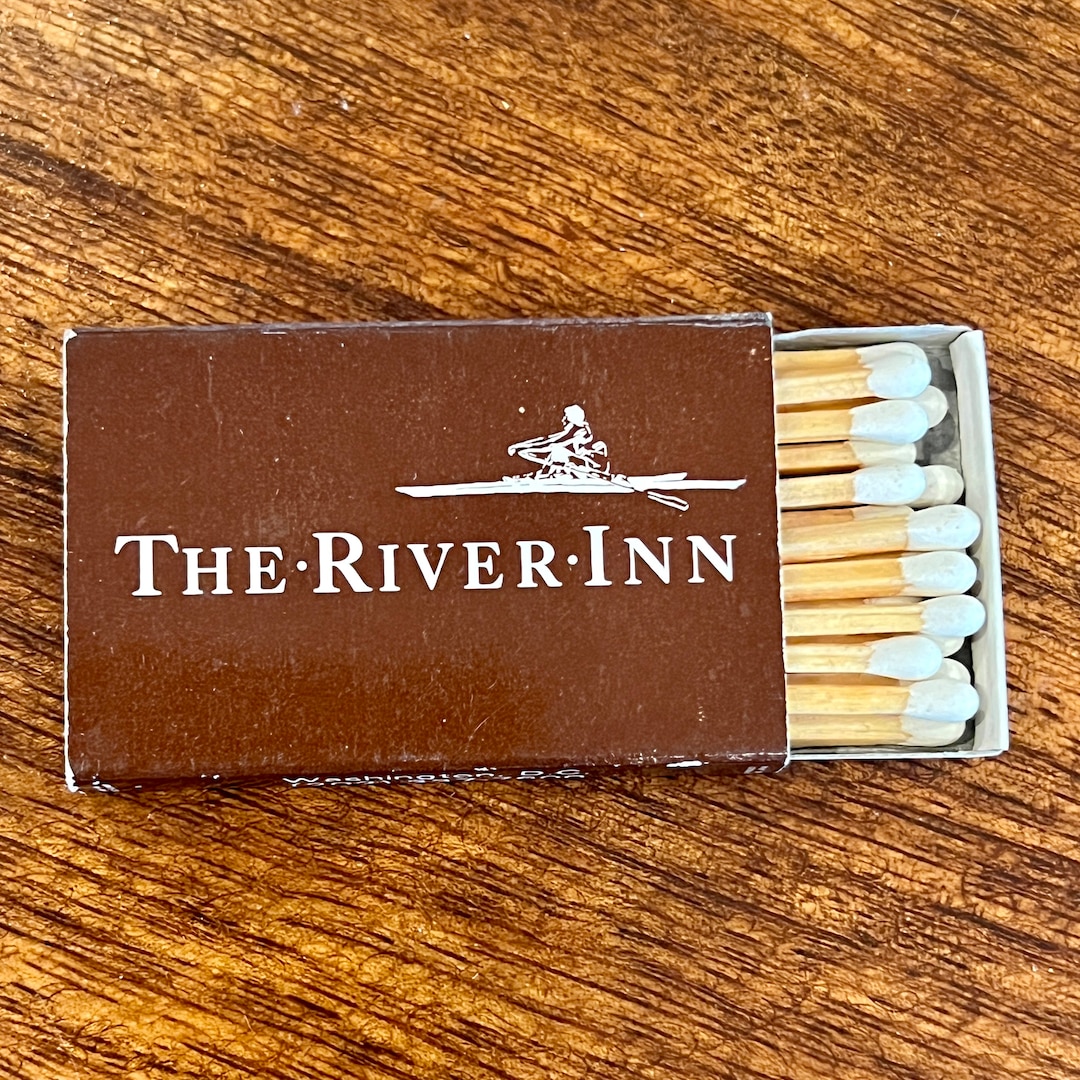 Vintage Washington DC Matchbox - Vintage Restaurant Matches - the RIVER ...