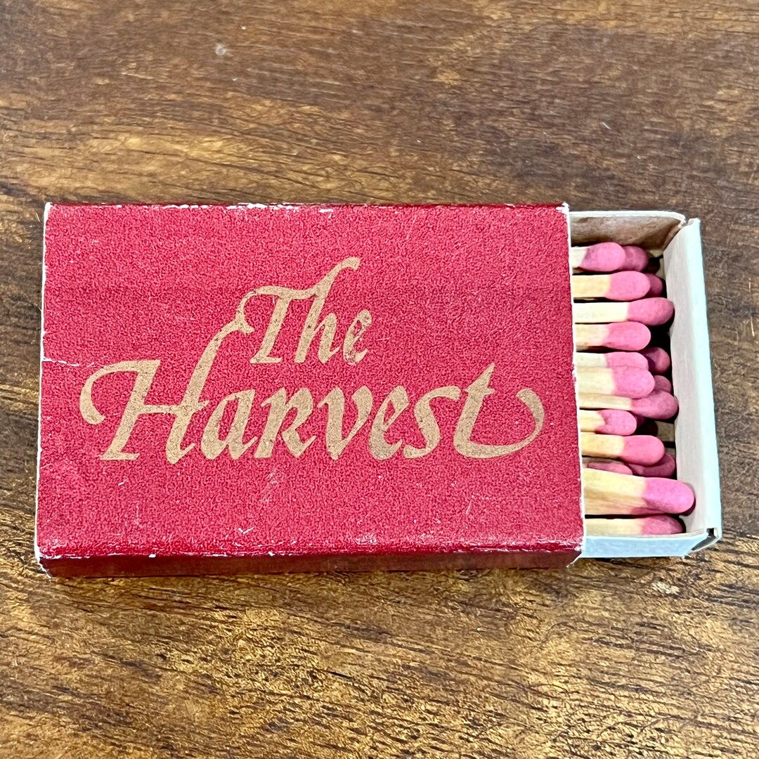 Vintage New York Matchbox - Vintage Bar Matches - THE HARVEST ...