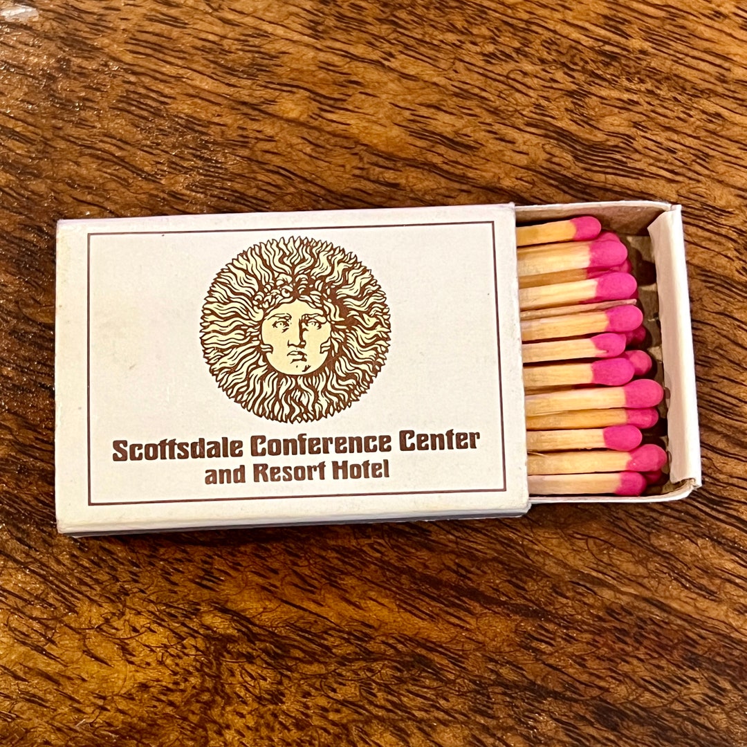 Vintage Arizona Matchbox - Vintage Resort Hotel Matches - SCOTTSDALE ...