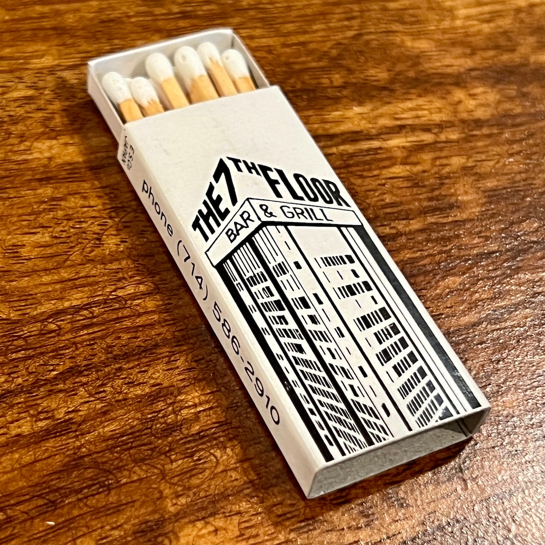 Vintage California Matchbox - Vintage Matches - the 7th FLOOR ...