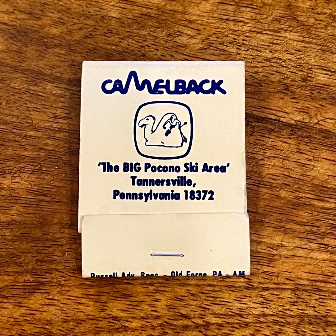 Vintage Pennsylvania Matchbook - Vintage Hotel Resort Matches ...