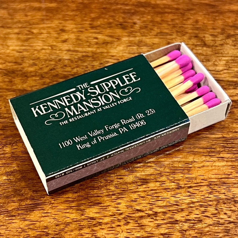 Vintage Pennsylvania Matchbox Vintage Hotel Restaurant - Etsy