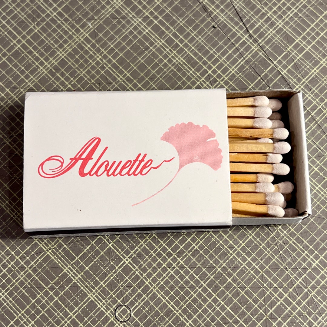 Vintage PHILADELPHIA Matchbox - Vintage Hotel Bar Matches - ALOUETTE ...