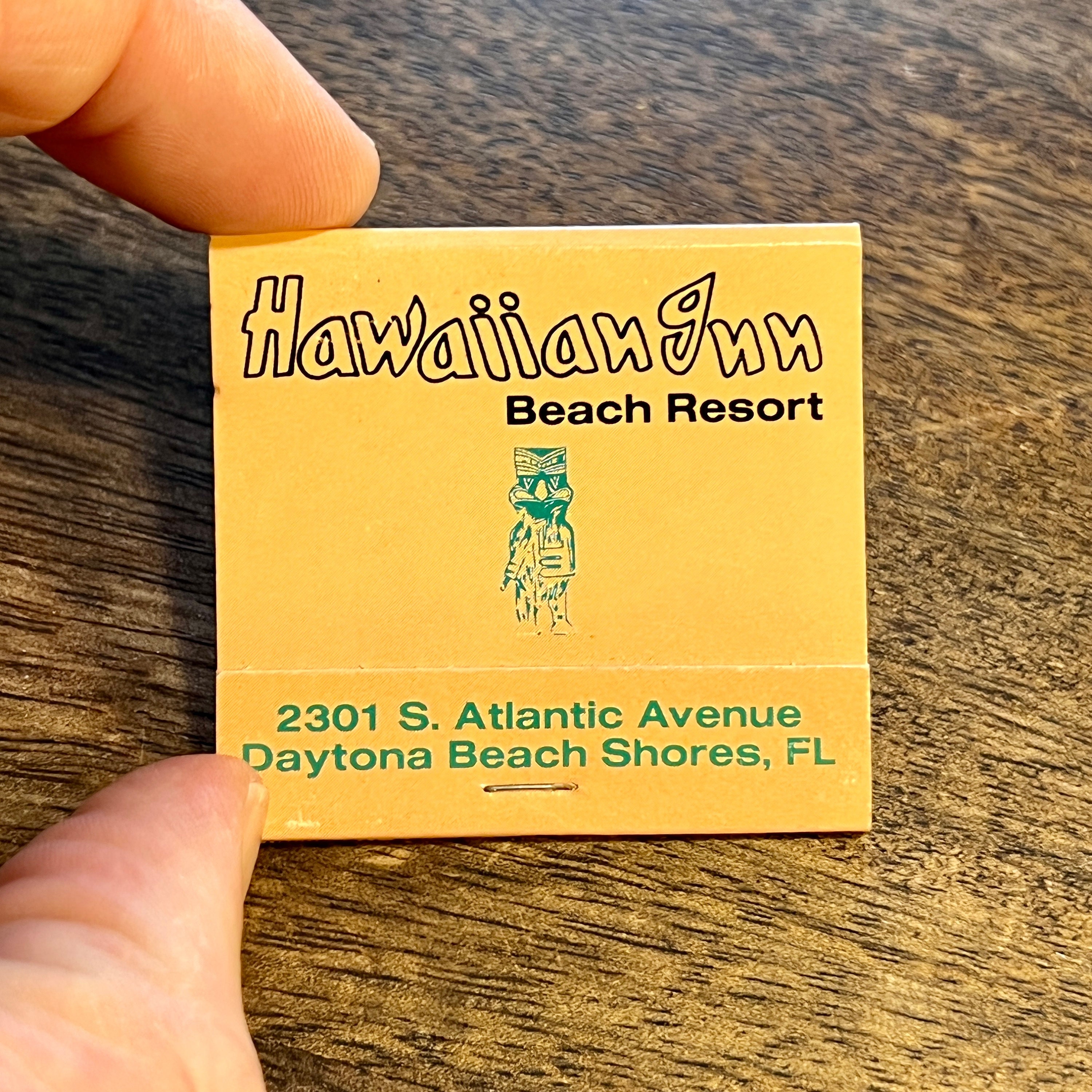 Vintage Florida Matchbook - Vintage Motel Matches - Hawaiian Inn Beach ...