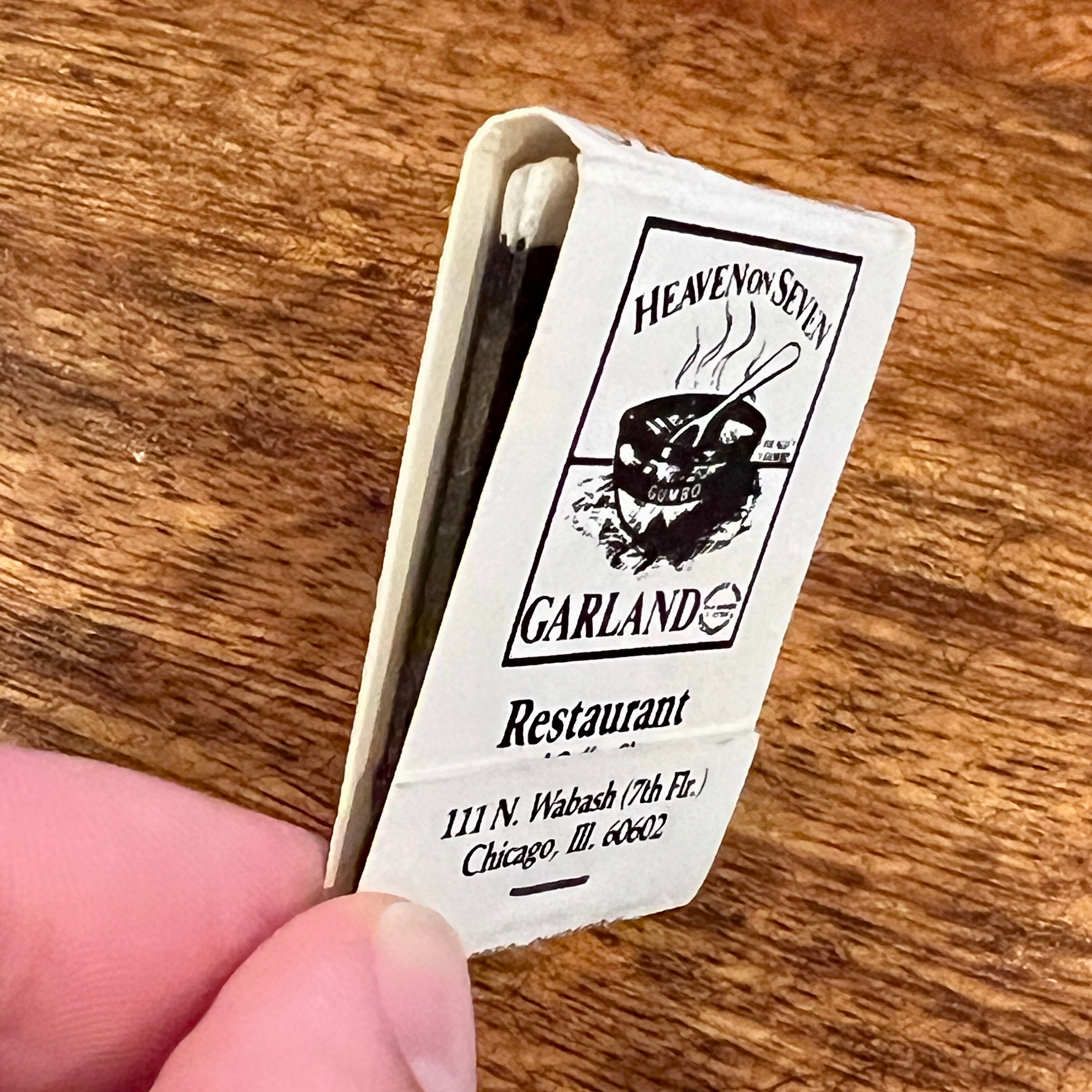 Vintage Chicago Matchbook Vintage Restaurant Matches - Etsy
