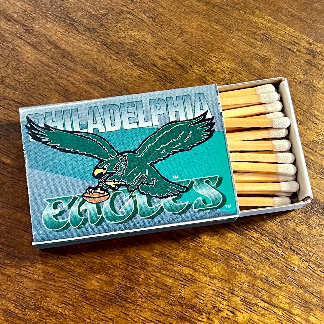 Philadelphia Eagles Vintage NFL Football Matchbox Vintage Matches ...