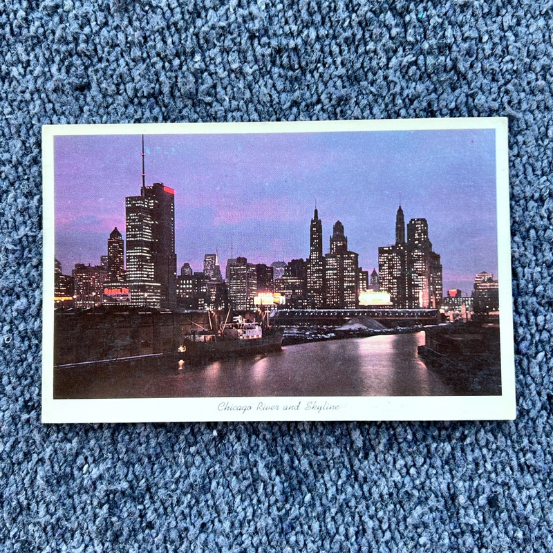 Chicago Postcard - Etsy