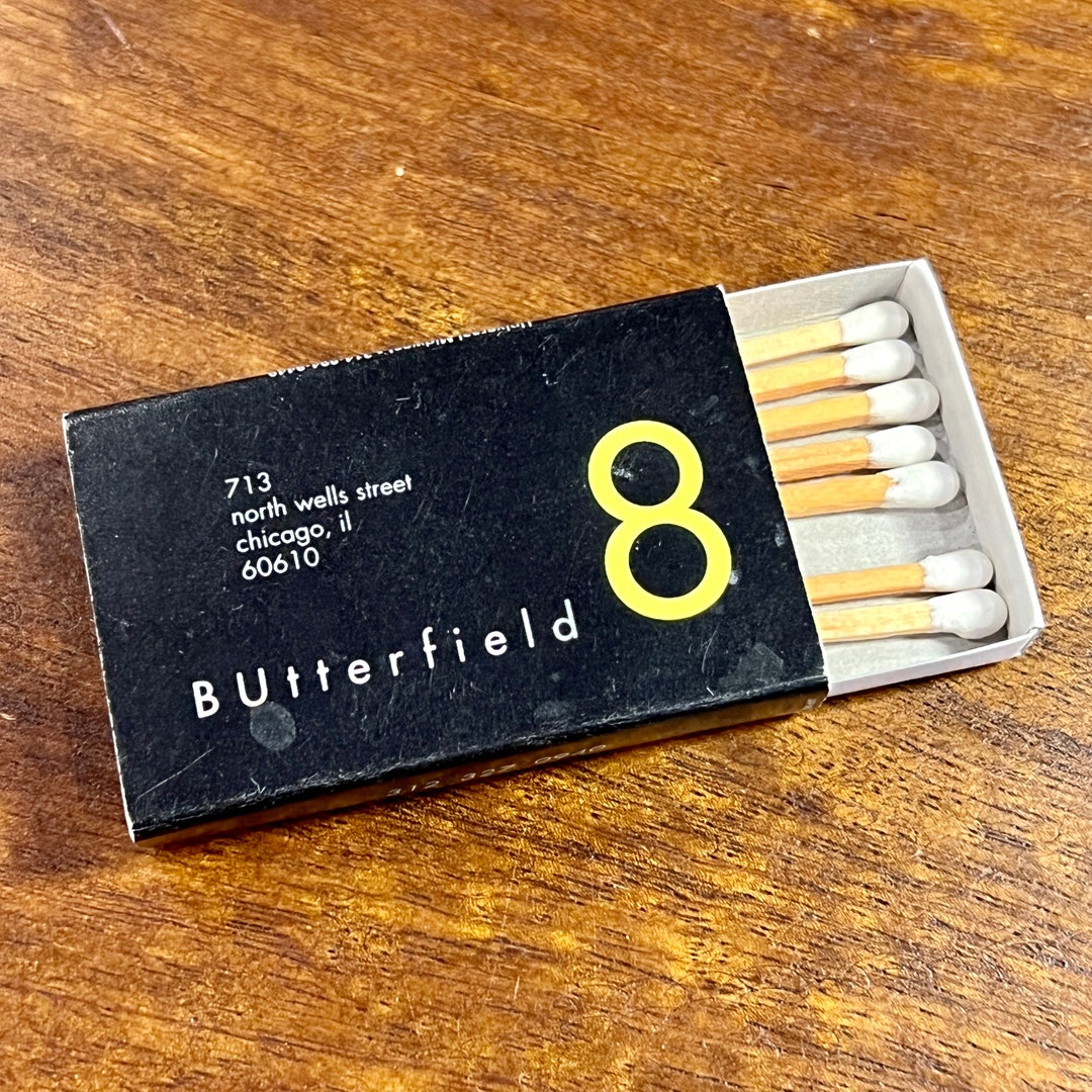 Vintage Chicago Matchbox - Vintage Restaurant, Bar Matches ...