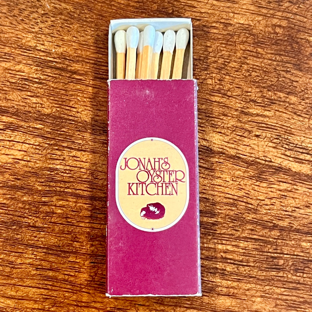 Vintage Washington Dc Matchbox - Vintage Restaurant Matches - JONAH'S ...