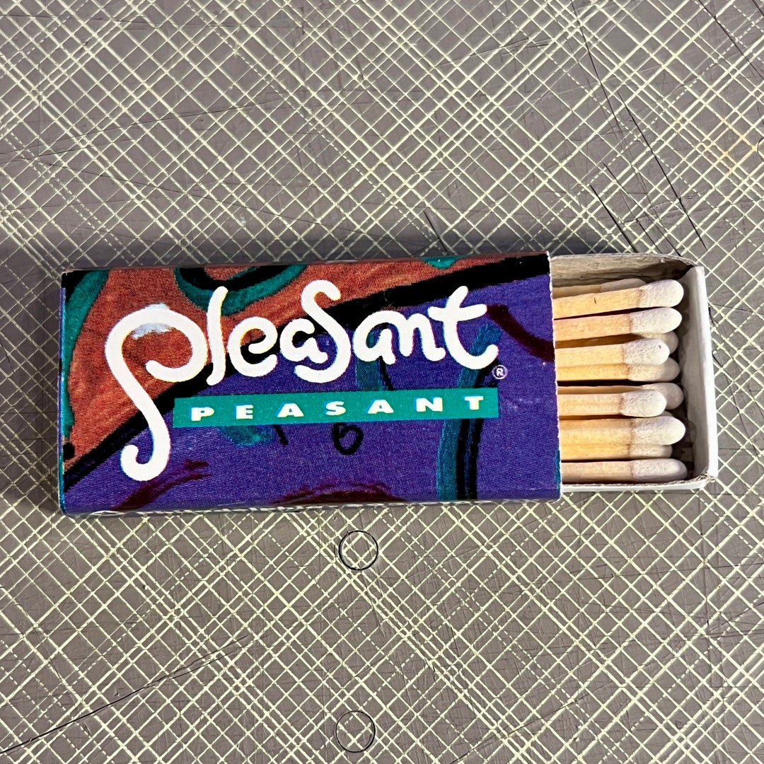 Vintage PHILADELPHIA Matchbox - Vintage Hotel Bar Matches - PLEASANT ...