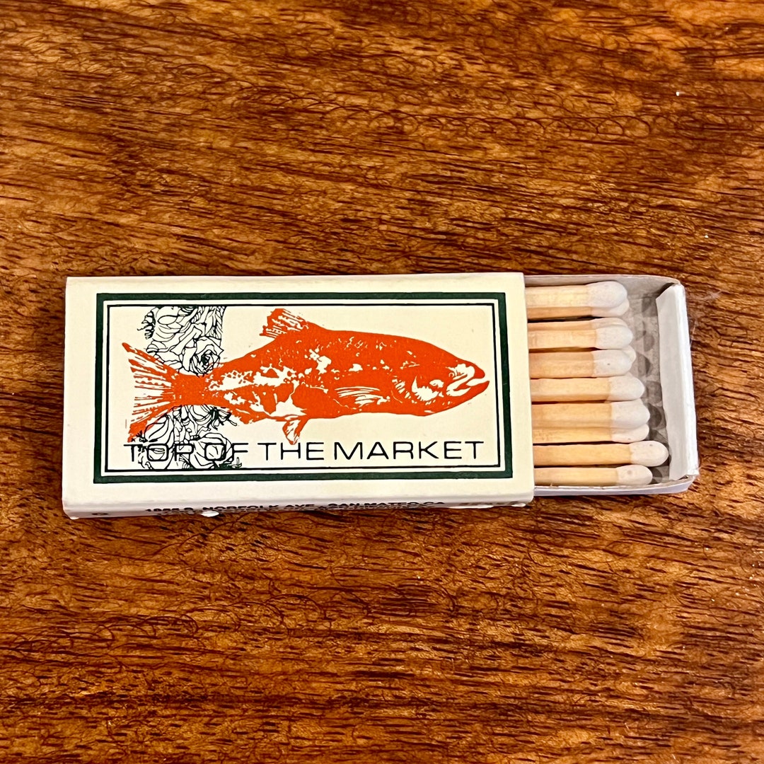 Vintage San Diego Matchbox - Vintage Restaurant Matches - TOP of the ...