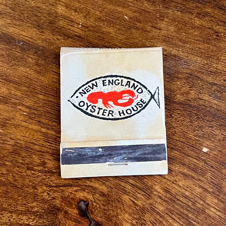 Vintage Florida Matchbook - Vintage Seafood Restaurant Matches - NEW ...