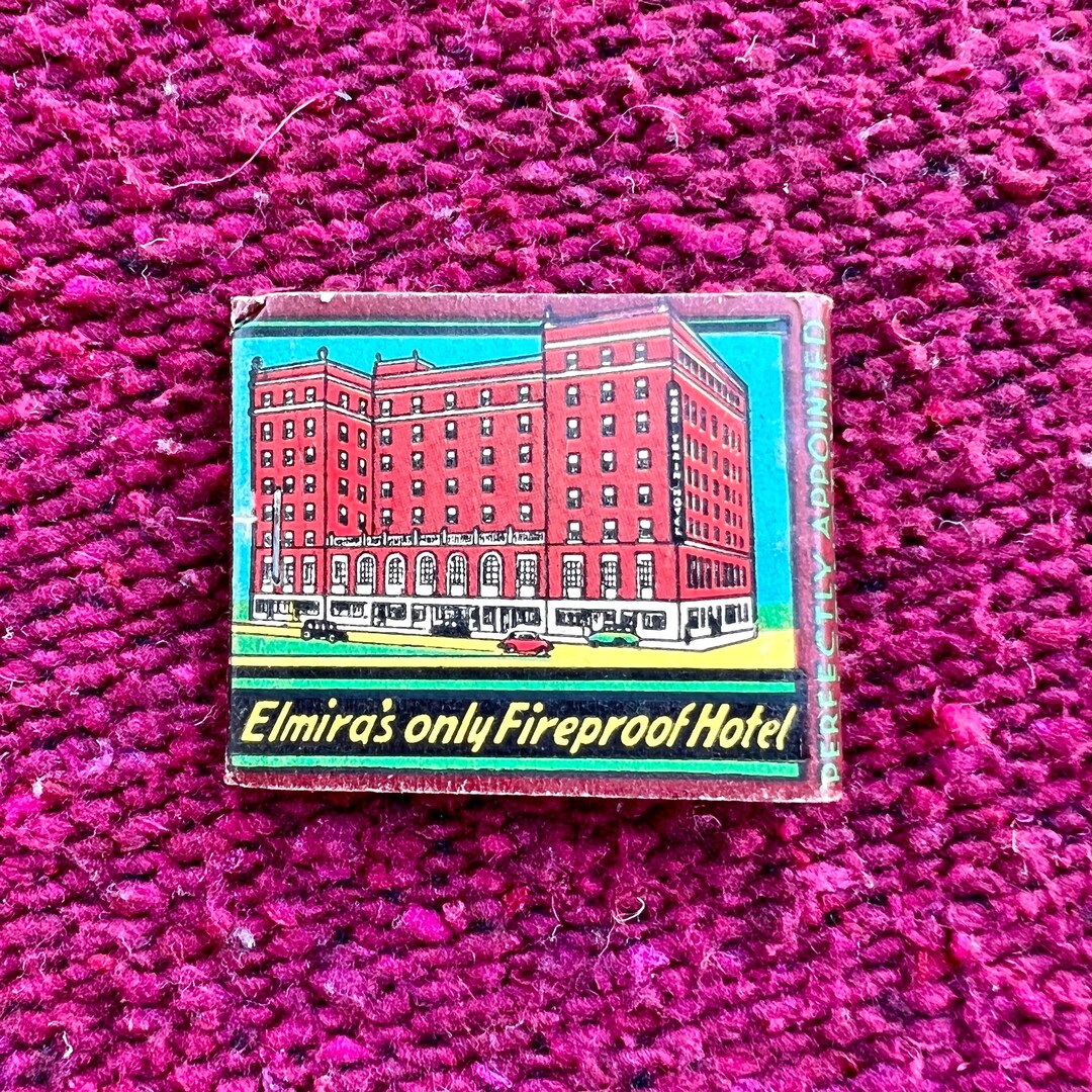 Vintage New York Matchbook - Vintage Hotel Matches - Mark Twain Hotel ...