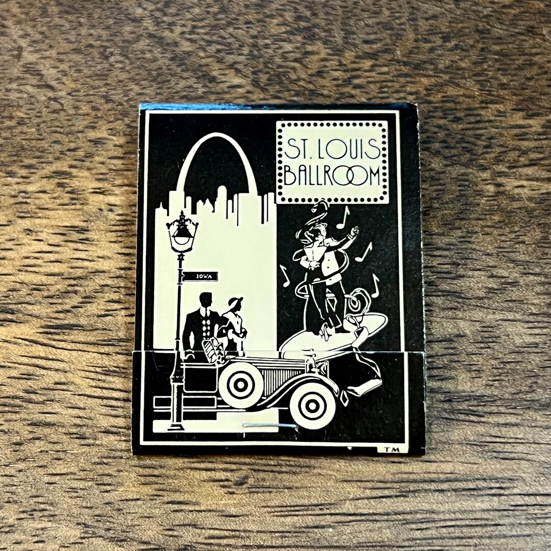 Vintage St. Louis Matchbook - Vintage Matches - St. Louis Ballroom, St ...
