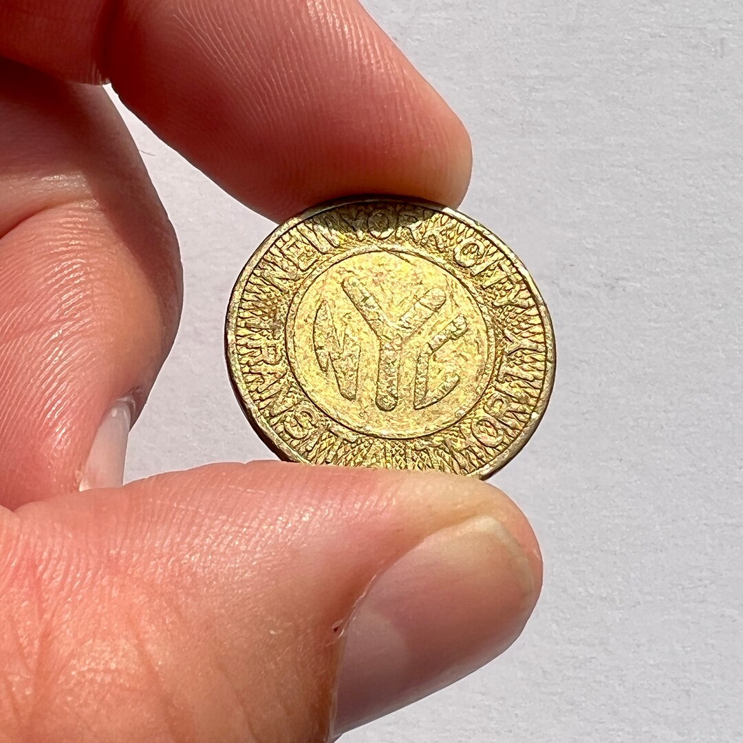 Vintage New York City Transit Token NYC Subway Token Collectible New ...