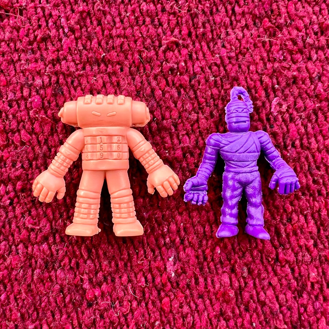 Vintage M.U.S.C.L.E. Men Action Figure - Set of 2 Vintage Wrestling ...