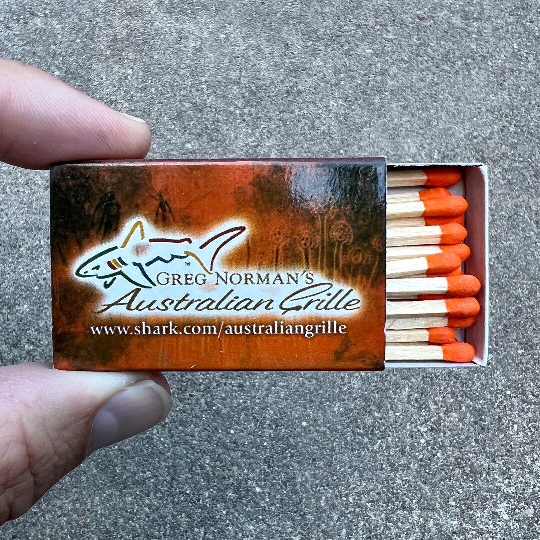 Vintage South Carolina Matchbox - Restaurant Matches - Antique ...