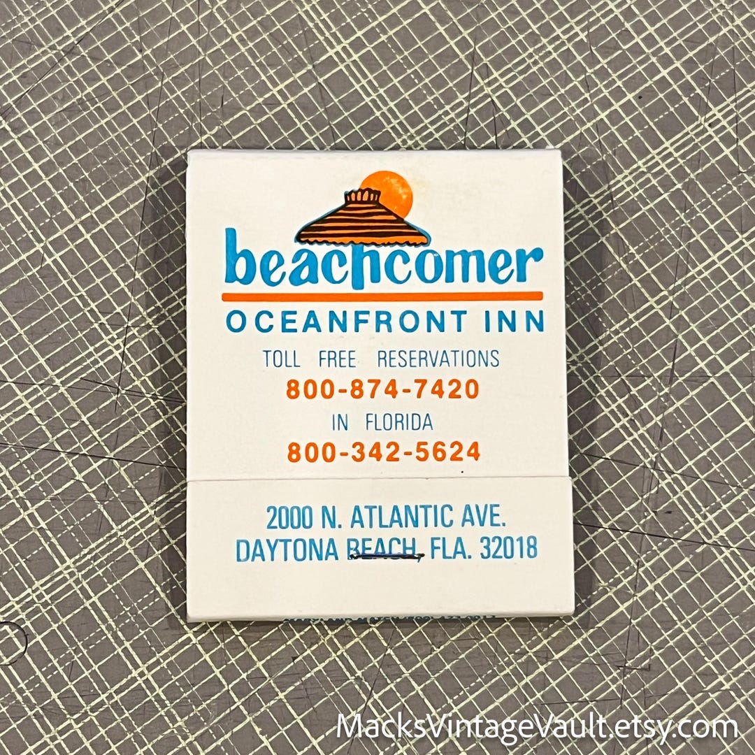 Beachcomber Oceanfront Inn, Daytona Beach Shores, FL - Vintage Florida ...