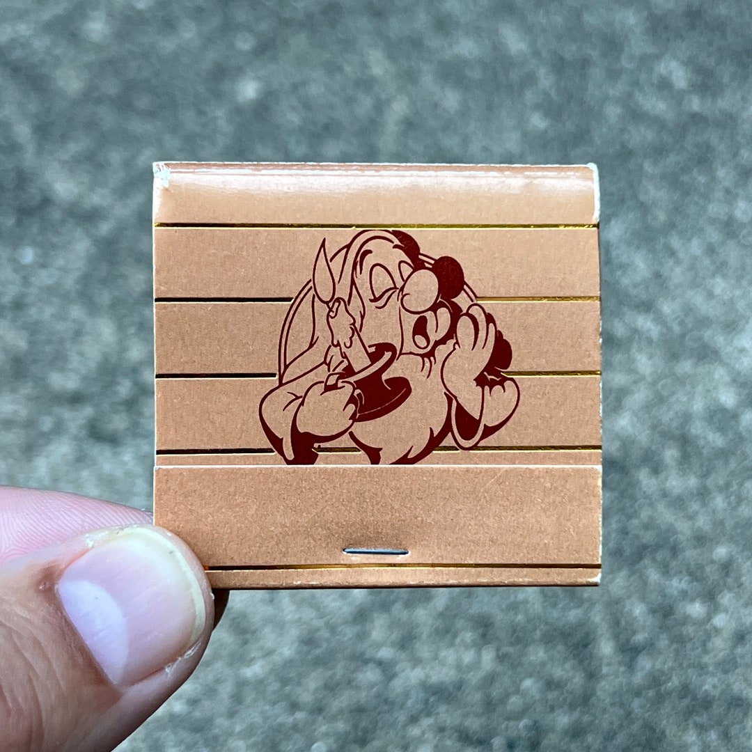 Vintage Disney Matchbook Disney Inn Hotel Matches Walt Disney World ...