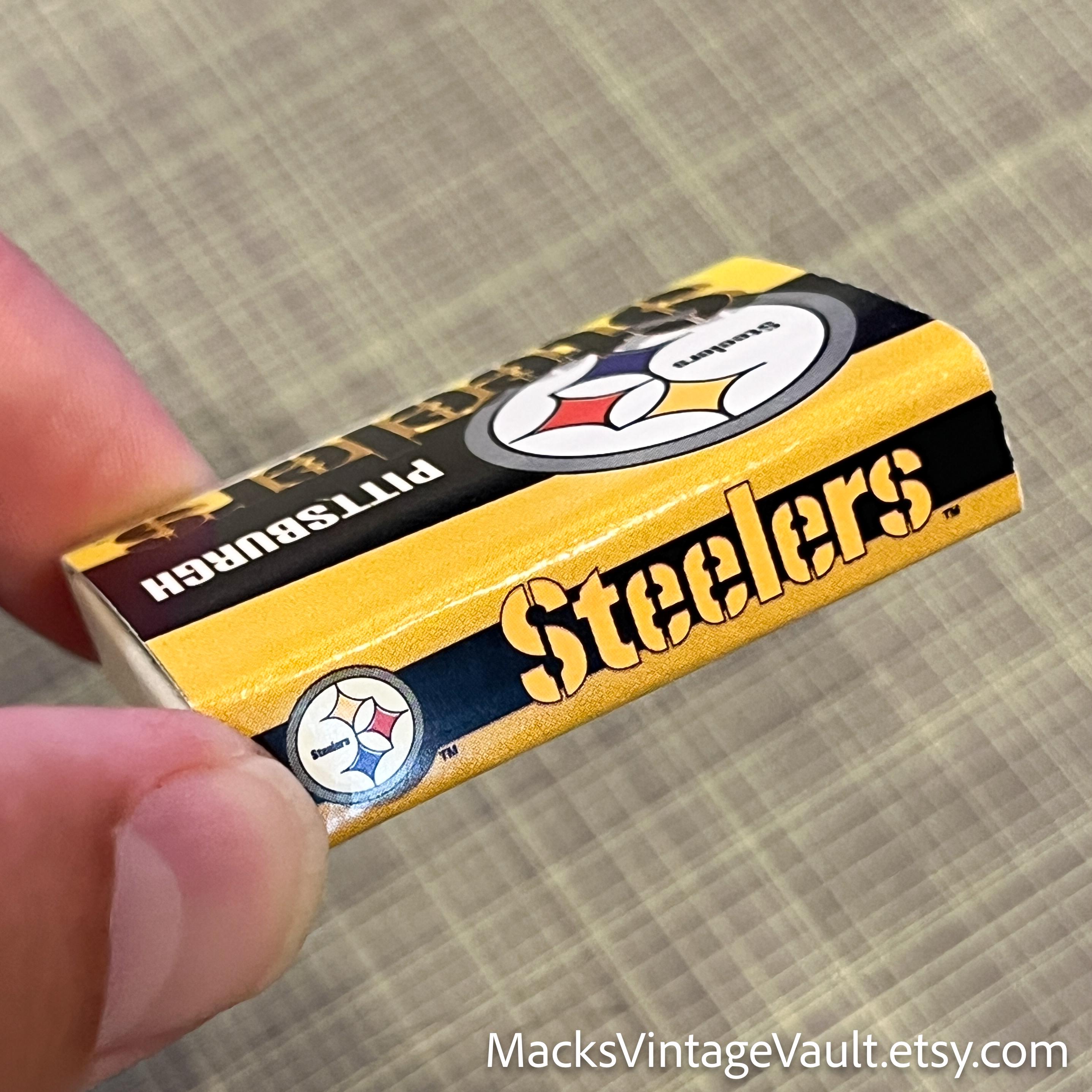 Pittsburgh Steelers - Vintage NFL Football Matchbox - Vintage Matches ...