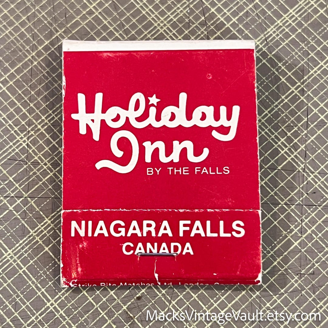 HOLIDAY INN by the FALLS, Niagara Falls, Canada - Vintage Matchbook ...