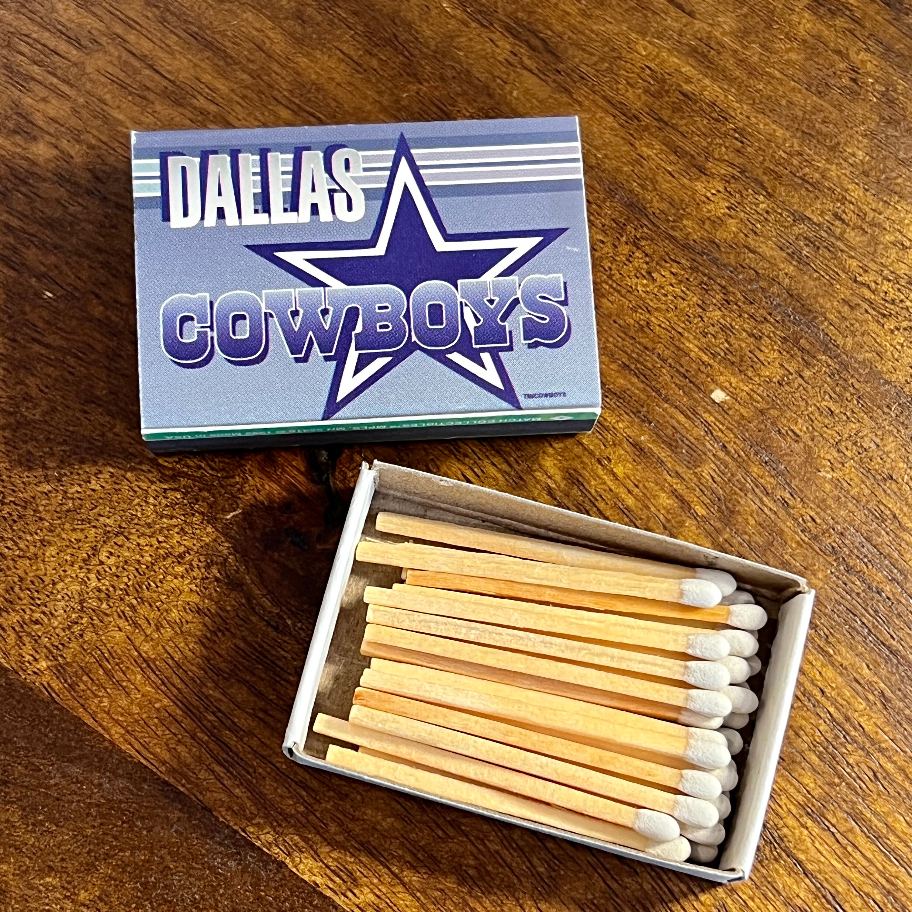 DALLAS COWBOYS Vintage NFL Football Matchbox Vintage - Etsy