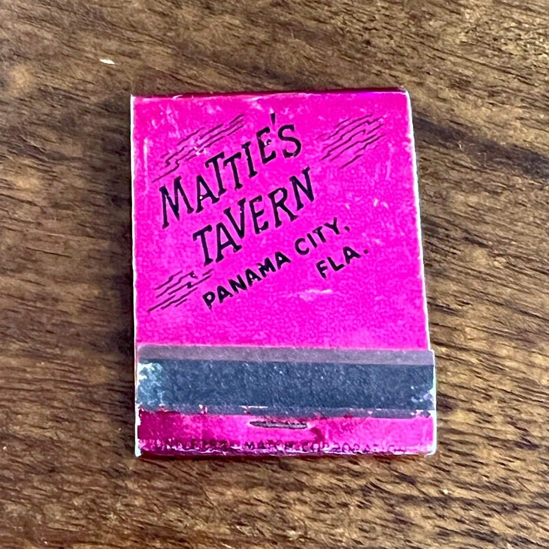 Vintage Florida Matchbook - Vintage Restaurant Bar Matches - MATTY'S ...