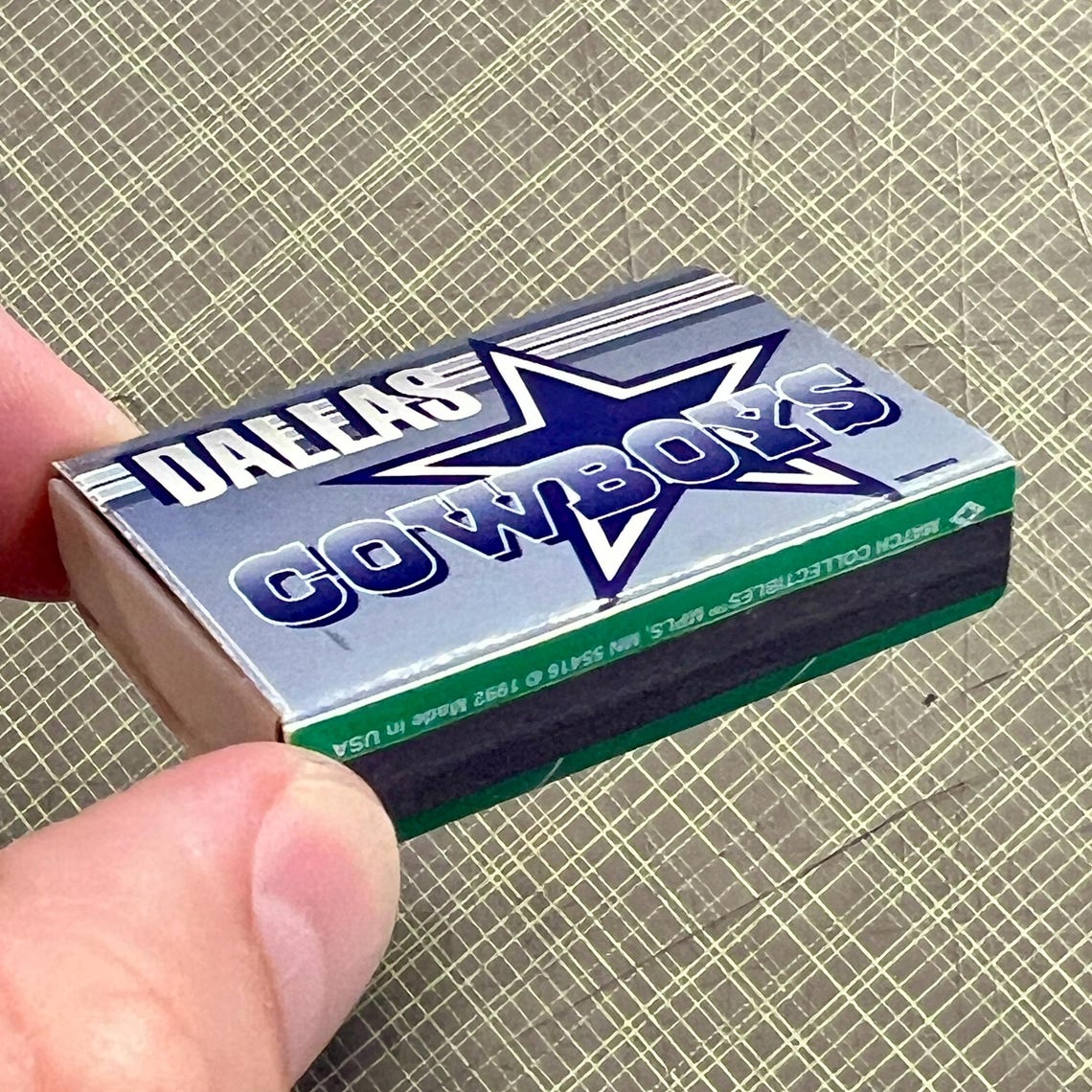 DALLAS COWBOYS - Vintage NFL Football Matchbox - Vintage Matches ...