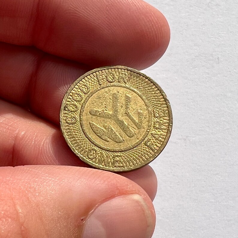 Vintage New York City Transit Token NYC Subway Token Collectible New ...