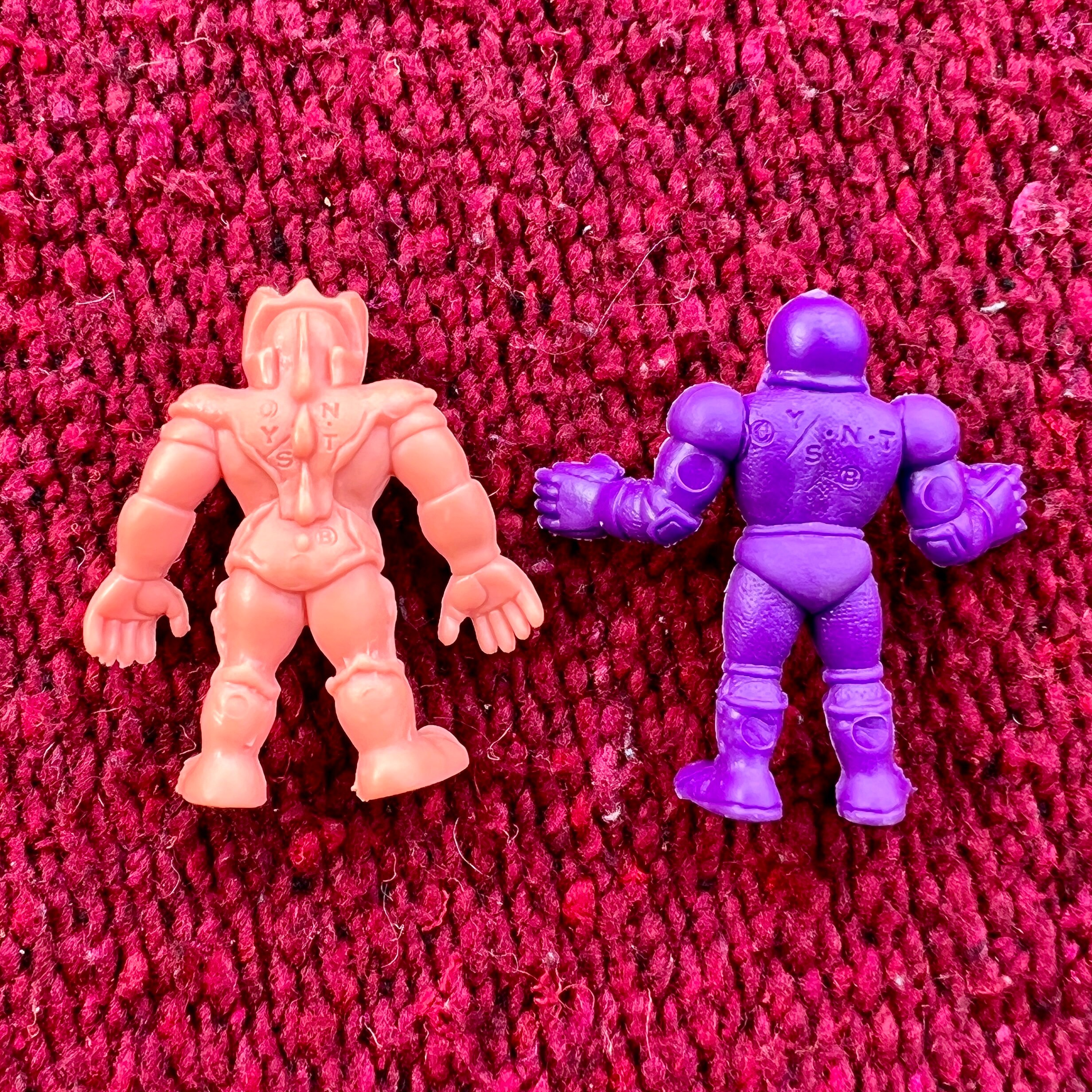 Vintage M.U.S.C.L.E. Men Action Figure Set of 2 Vintage Wrestling ...