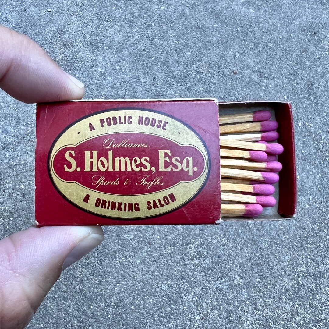 Vintage San Francisco Matchbox - Vintage Restaurant Matches - Holiday ...