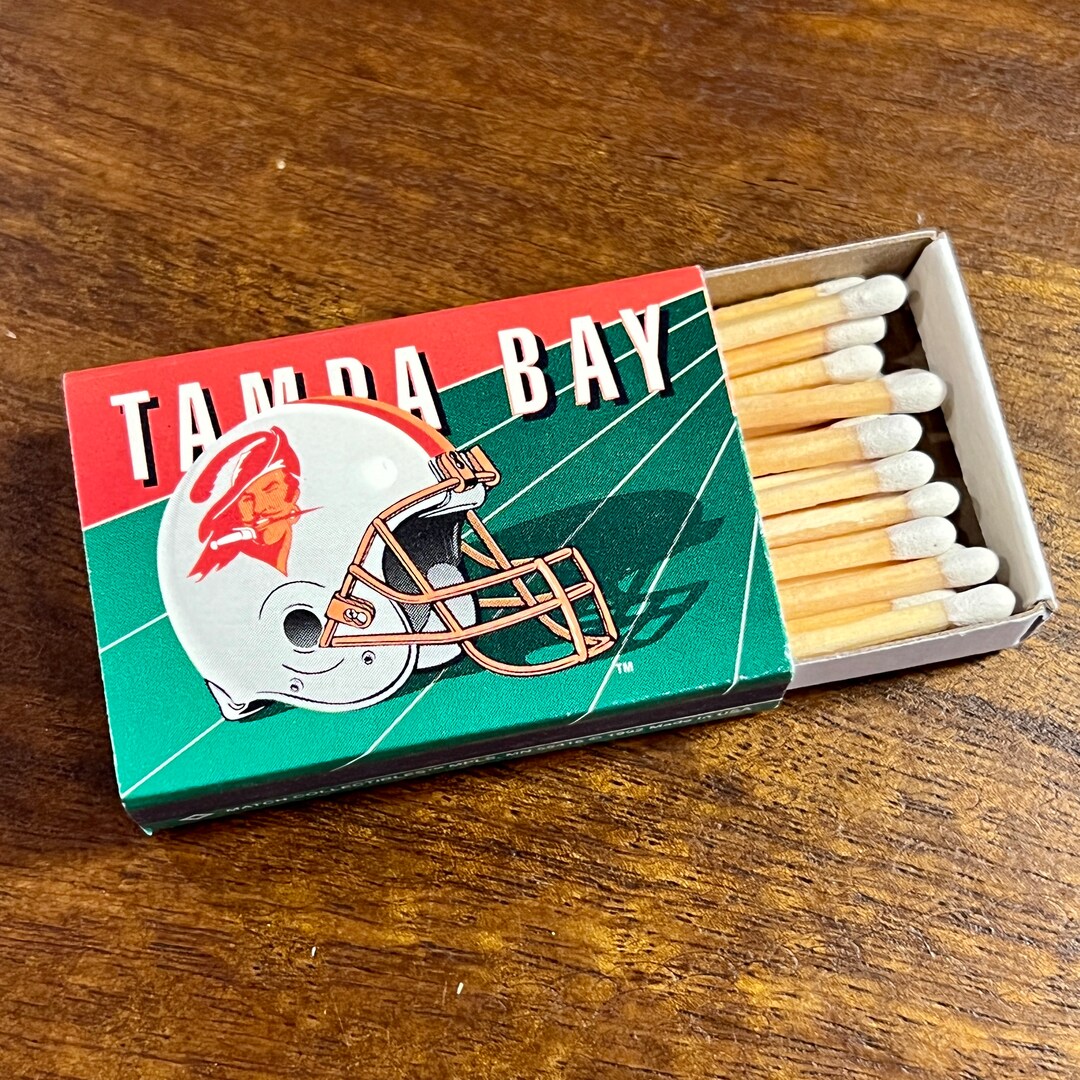 Tampa Bay Buccaneers Vintage NFL Football Matchbox Vintage - Etsy