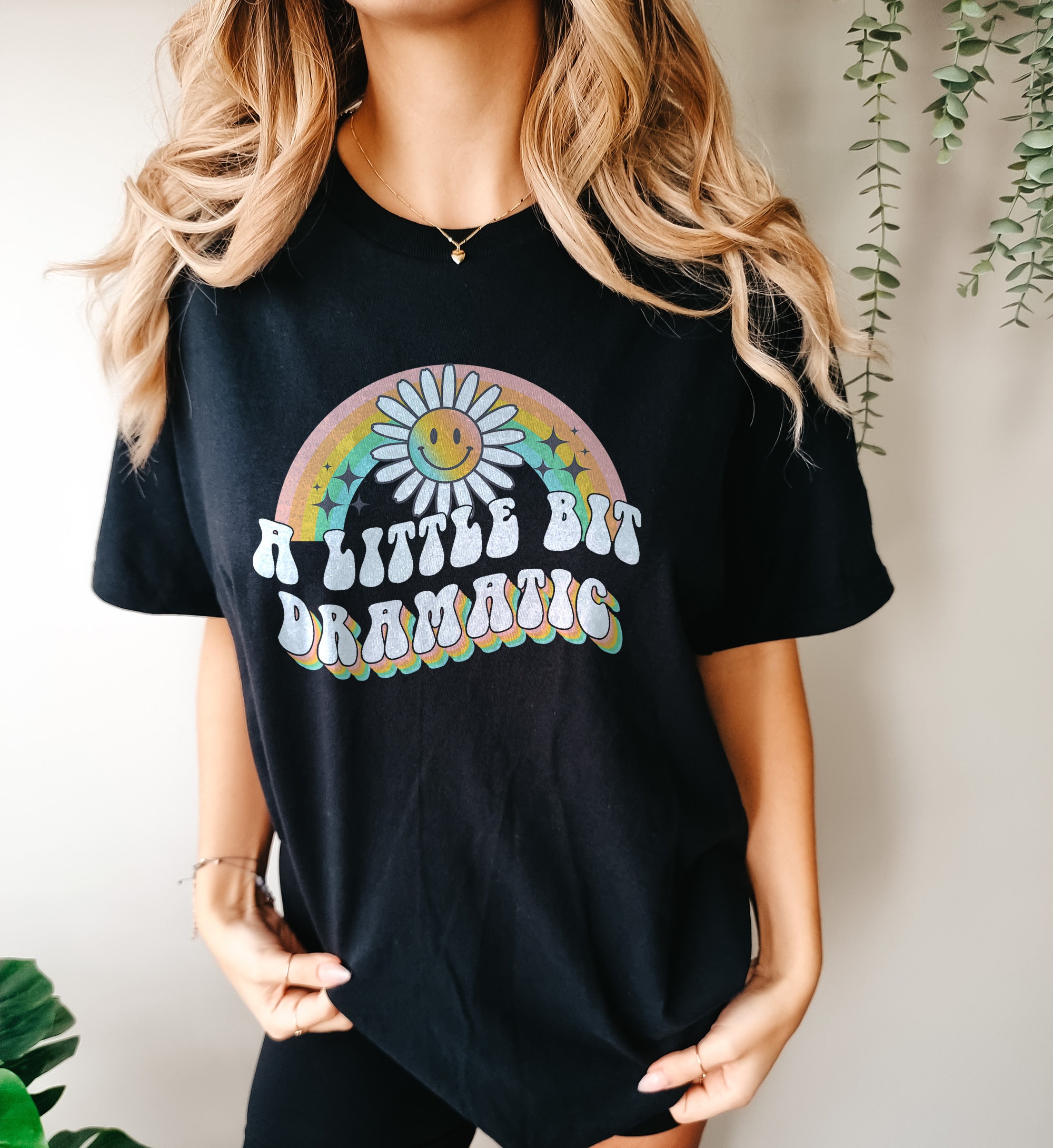 A Little Bit Dramatic Shirt Funny Shirts for Her Sassy - Etsy
