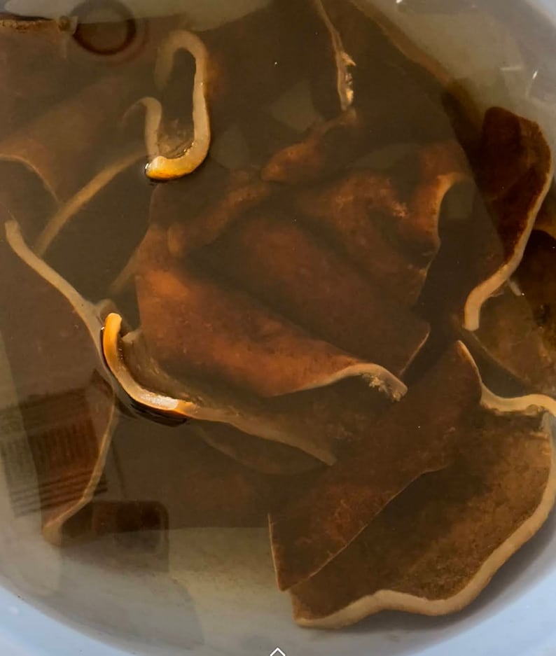Dried Medium Ponmo Ijebu /dried Cow Skin/dried Ponmo / Pomo Ijebu/5pcs ...