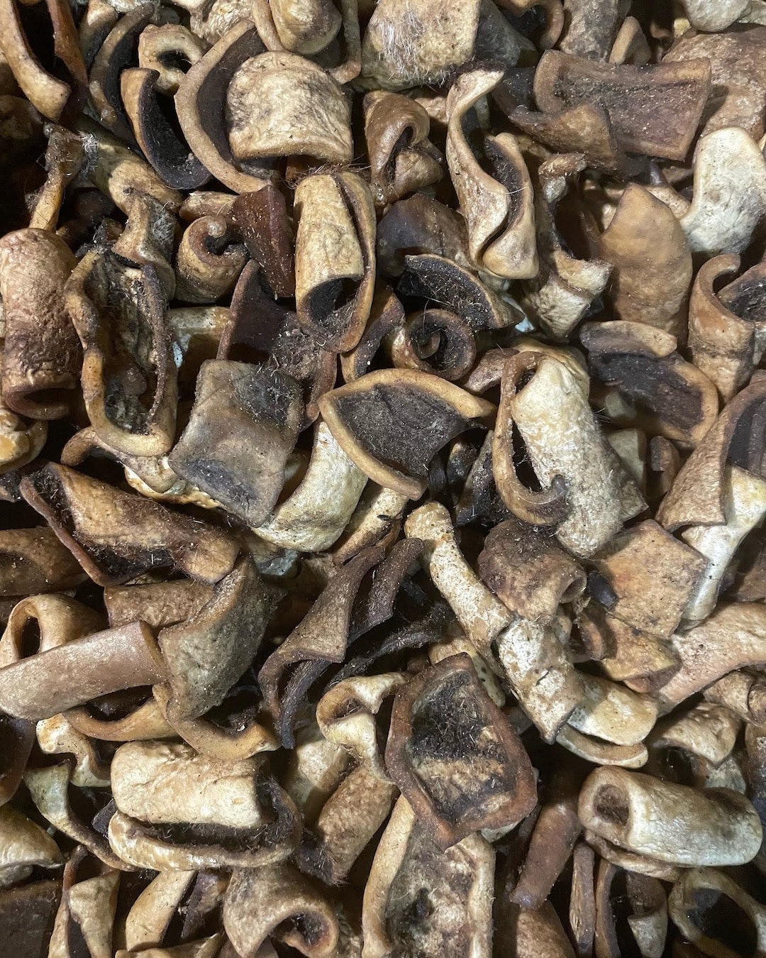 Dried White Ponmo/medium Size /cow Skin/dried Ponmo/fried White Pomo/10 ...