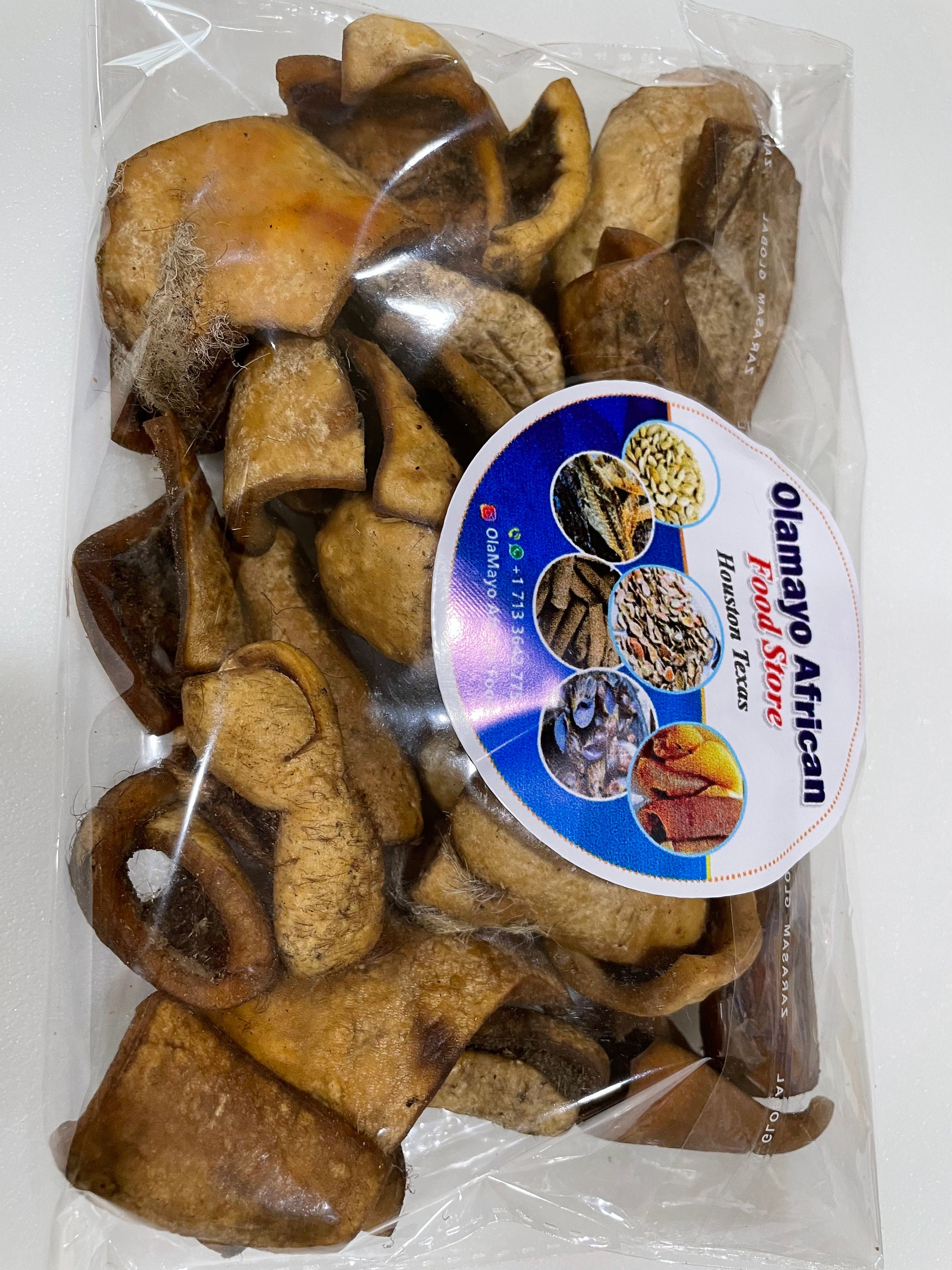 Dried White Ponmo/medium Size /cow Skin/dried Ponmo/fried White Pomo/10 ...