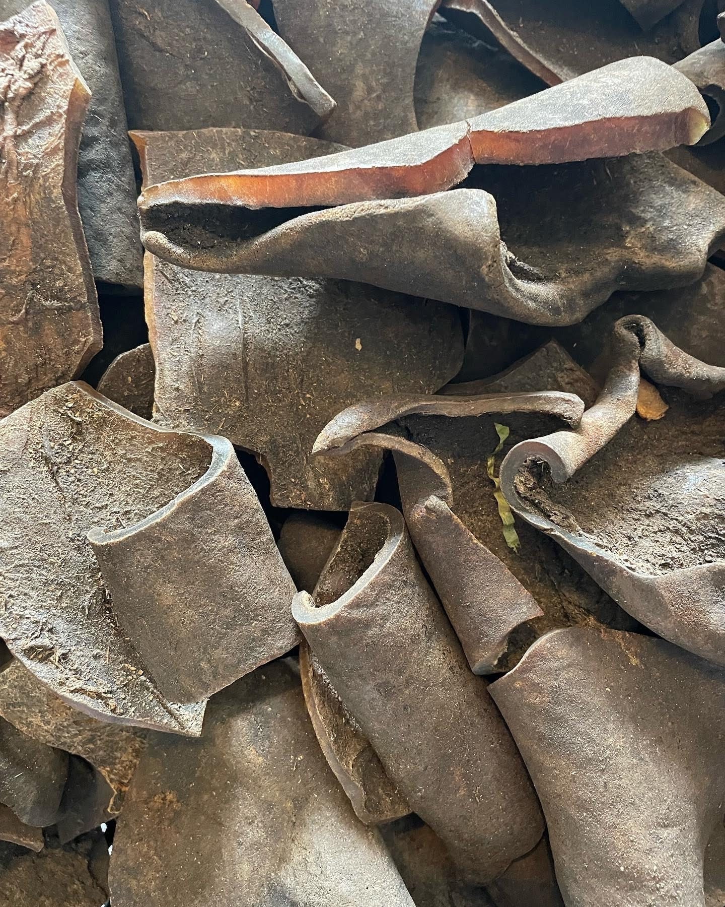 Dried Ponmo Ijebu /dried Cow Skin/dried Ponmo /honda Pomo Ijebu/5pcs ...