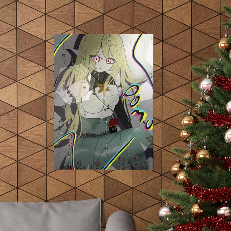 Pomu Rainpuff Nijisanji Matte Vertical Posters - Etsy