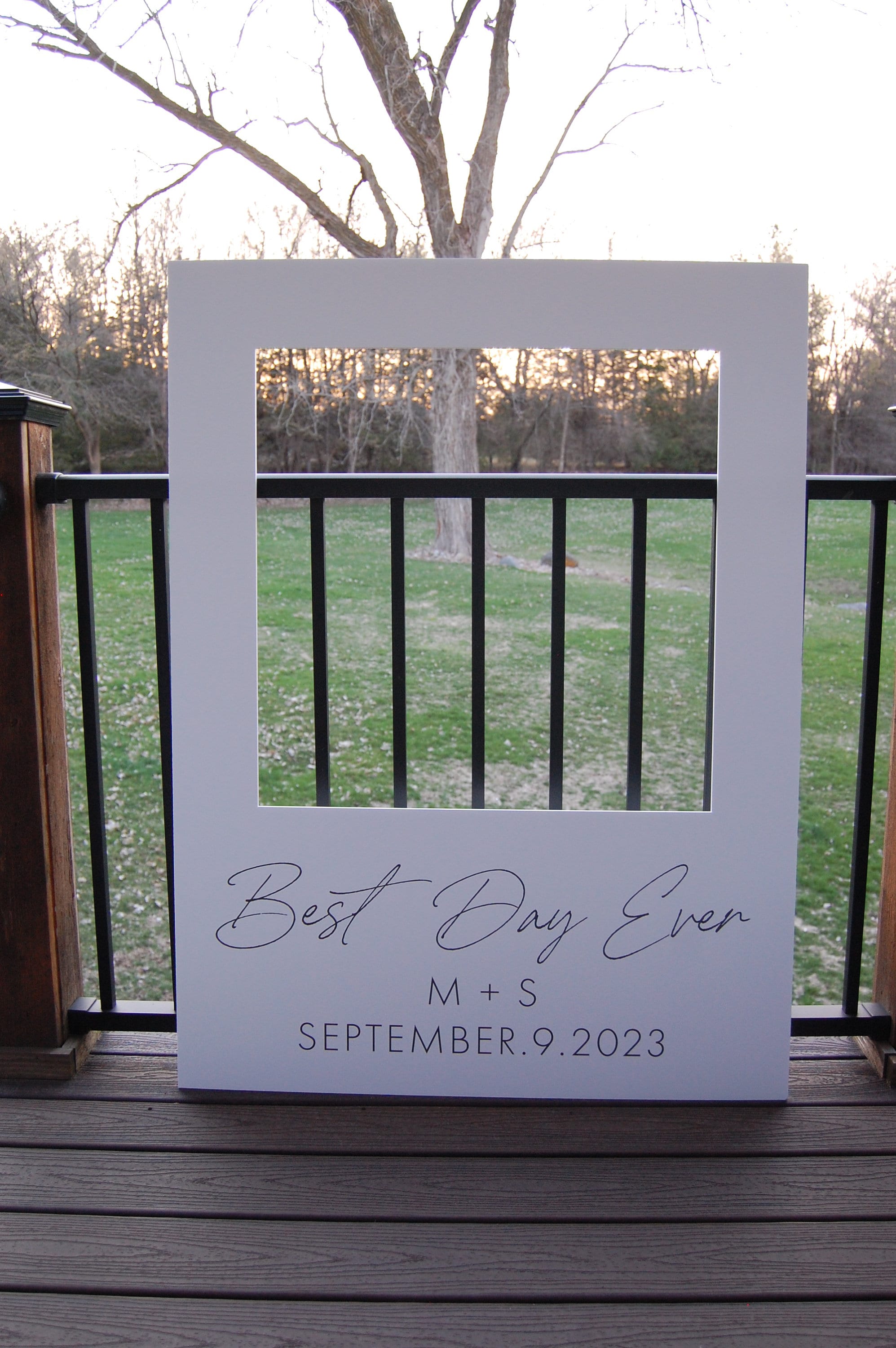 Photo Prop Frame, Photo Frame Cut Out, Wedding Polaroid Cut Out, Selfie ...