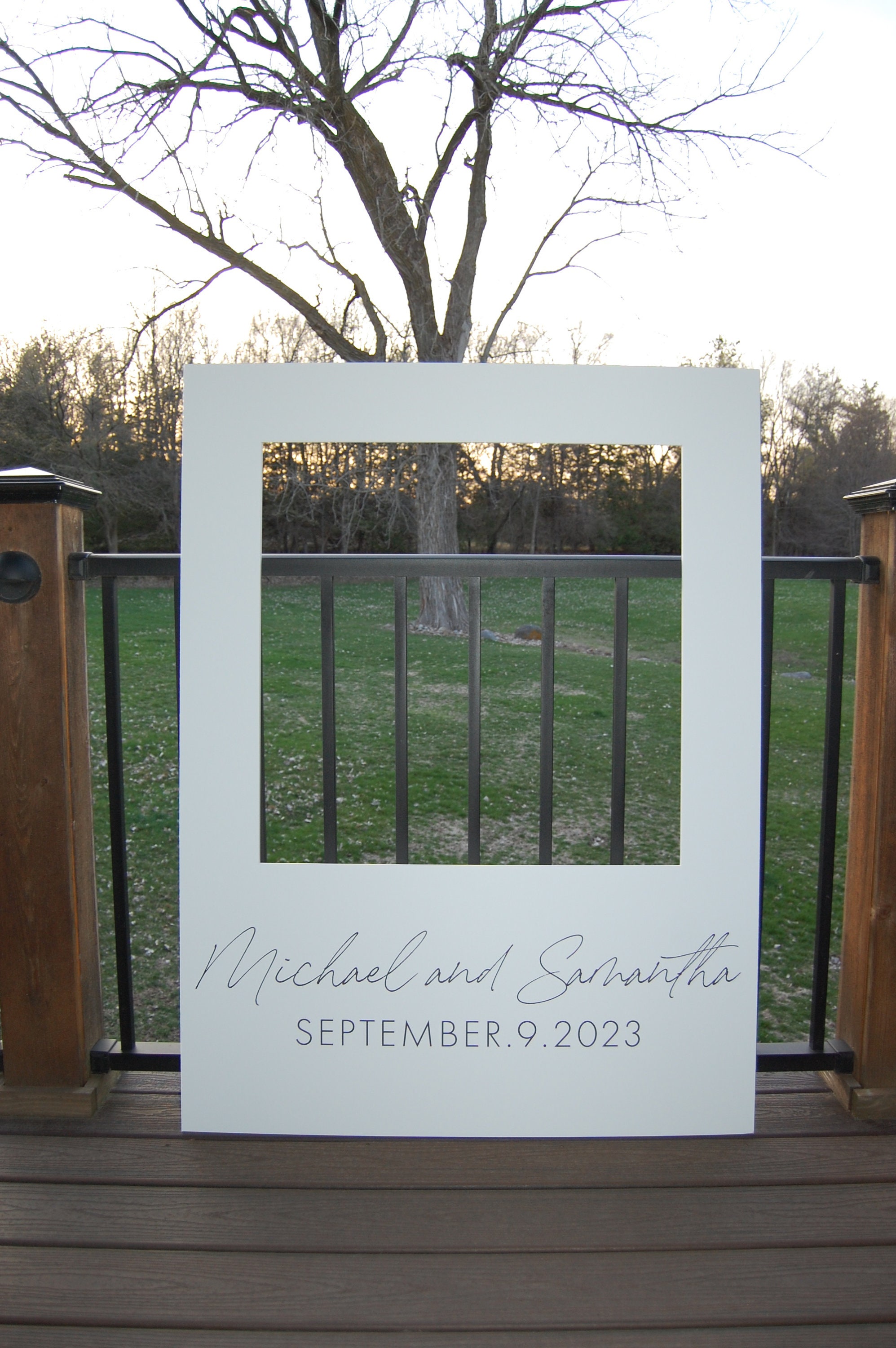 Photo Prop Frame, Photo Frame Cut Out, Wedding Polaroid Cut Out, Selfie ...